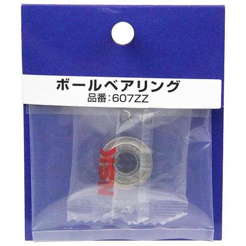 【用途】NSK製ボールベアリング。【機能・特徴】回転部の摩擦を軽減します。回転部のエネルギーの損失を軽減します。回転部の発熱を防ぎます。【仕様】●内径：7mm。●外径：19mm。●幅：6mm。●両シールド形。【材質】●高炭素クロム軸受鋼。【...