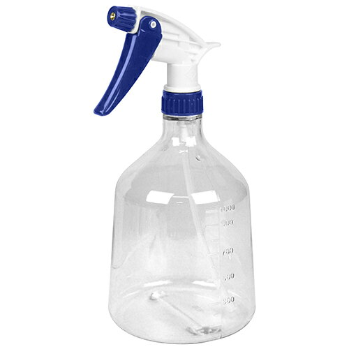 【用途】庭木や花壇の水やり・消毒や防虫の噴霧作業。【機能・特徴】噴霧量は1回1.2ccで効率よく噴霧可能です。残量が見やすい透明ボトルです。噴口は真鍮製なので、細かな霧吹きが可能です。逆止弁付きで逆さ使用できます。【仕様】●容量：1000c...