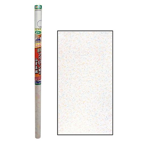 【用途】インテリア用ふすま紙。【機能・特徴】やさしい風合いの鳥の子タイプです。ふすまの枠をはずさずにそのまま貼れます。水やのりを使わないので、手や床を汚しません。ふすま紙をはがす時もアイロンではがせます。【仕様】●サイズ：幅95x長さ180...