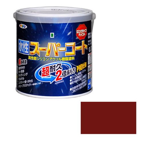 【用途】金属、スレート、コンクリート、サイディング、木部、しっくい、発泡スチロール等への塗装。【機能・特徴】特殊フッ素樹脂、シリコン架橋システム及び紫外線劣化防止剤の相乗効果で、汚れにくく、耐久性が格段に優れた高性能塗料です。酸性雨や酸性雪...