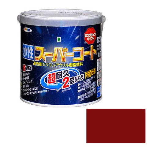 【用途】金属、スレート、コンクリート、サイディング、木部、しっくい、発泡スチロール等への塗装。【機能・特徴】特殊フッ素樹脂、シリコン架橋システム及び紫外線劣化防止剤の相乗効果で、汚れにくく、耐久性が格段に優れた高性能塗料です。酸性雨や酸性雪...
