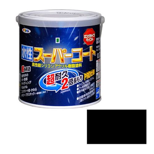 【用途】金属、スレート、コンクリート、サイディング、木部、しっくい、発泡スチロール等への塗装。【機能・特徴】特殊フッ素樹脂、シリコン架橋システム及び紫外線劣化防止剤の相乗効果で、汚れにくく、耐久性が格段に優れた高性能塗料です。酸性雨や酸性雪...