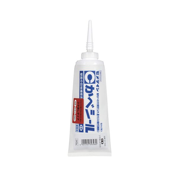 【商品特長】【用途】屋内かべのすき間充てんや壁クロスの継ぎ目補修。【機能・特徴】和室・珪藻土壁の取り合いも美しく仕上がります。【仕様】●内容量：340g。●色：ツヤ消しホワイト。●防カビ剤入。■商品コード:4901761393980■JAN...