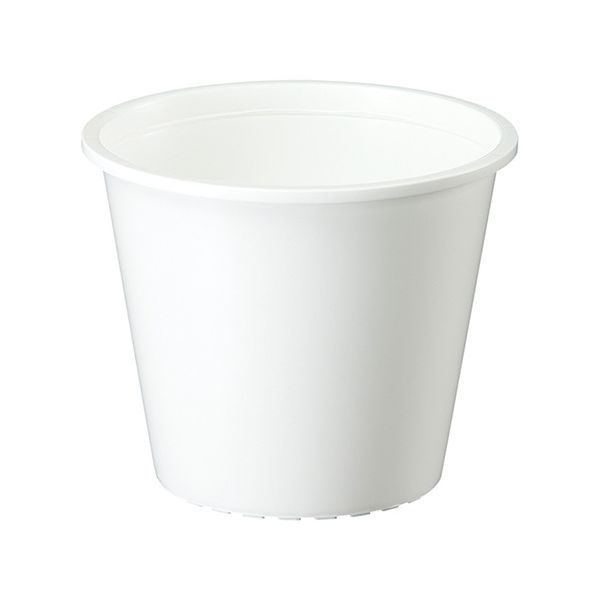【商品特長】【用途】フラワーポット/プランター。【機能・特徴】苗の栽培や、植替えなど幅広く使えて便利な植木鉢です。【仕様】●サイズ：径160×高さ130mm。●色：ホワイト。●容量：1.0L。●呼称：5号鉢。【材質】●ポリプロピレン。【商品...