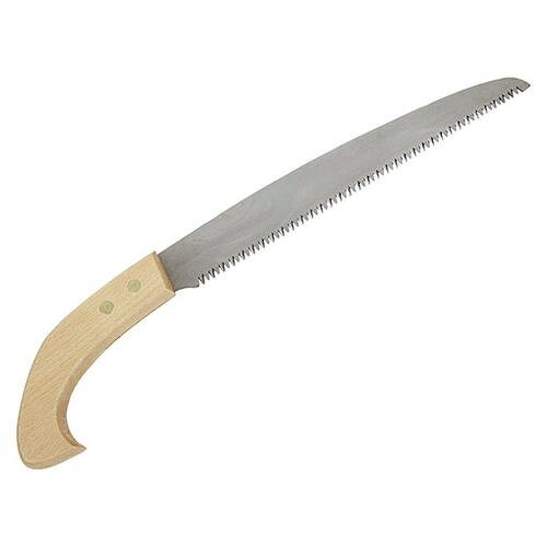 【用途】剪定鋸。【機能・特徴】剪定・整枝作業用です。アサリ付きで切粉を排出しやすく目詰まりがしにくいです。鋭い切っ先で木材の繊維を切断、縦・横・斜めに挽くことができます。【仕様】●刃長：270mm。【材質】●刃部：SK-5。●柄材：ブナ。【...