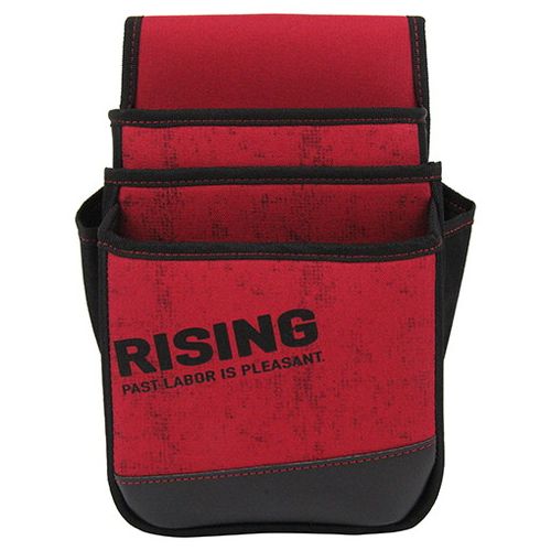 【用途】工具・パーツの収納。【機能・特徴】軽量・屈強な腰袋です。【仕様】●ベルト幅適応サイズ：60mm。●3段。【材質】●生地：ポリエステル。●バイアス：ポリプロピレン。【商品サイズ】幅210×高さ280×奥行110mm　重量185g【注意...