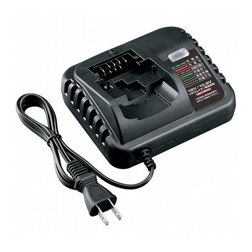 【商品説明】●18Vリチウムイオン電池用の充電器です。【用途】●18Vリチウムイオン電池用充電器。【機能】●18Vリチウムイオン電池用の充電器です。【商品仕様】●充電時間：(電池容量1500mAh)69分・(電池容量4000mAh)180分...
