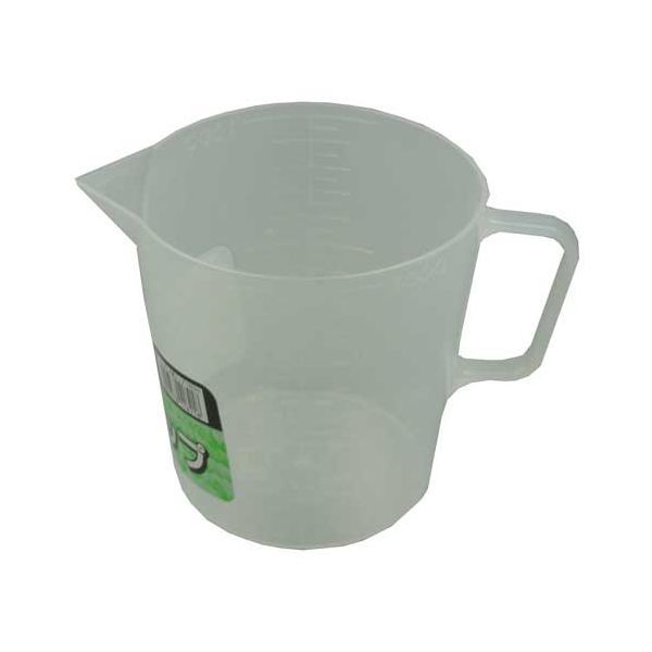 【商品特長】【用途】計量カップ。【機能・特徴】液体肥料、液体殺虫剤、殺菌剤、除草剤、その他園芸用液体薬剤に適した計量カップです。【仕様】●容量：1000ml。●サイズ：119×170×123mm。【材質】●PP。■商品コード:4904778...