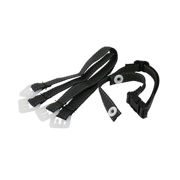 【商品特長】【用途】ヘルメット用交換部品。【機能・特徴】ヘルメットの品番にあったものを使用して下さい。【仕様】●No.110〜171・300〜392用。【材質】●備長炭混ポリエステルフィラメント。【商品サイズ】幅24×高さ7×奥行220mm...