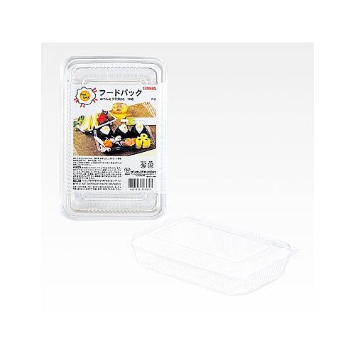 【商品詳細】サイズ:12.5×18×3.5cm本体重量:約55g素材・材質:ポリスチレン生産国:日本F-2フードパツクオベントウヒラ10P【送料について】北海道、沖縄、離島は送料を頂きます。