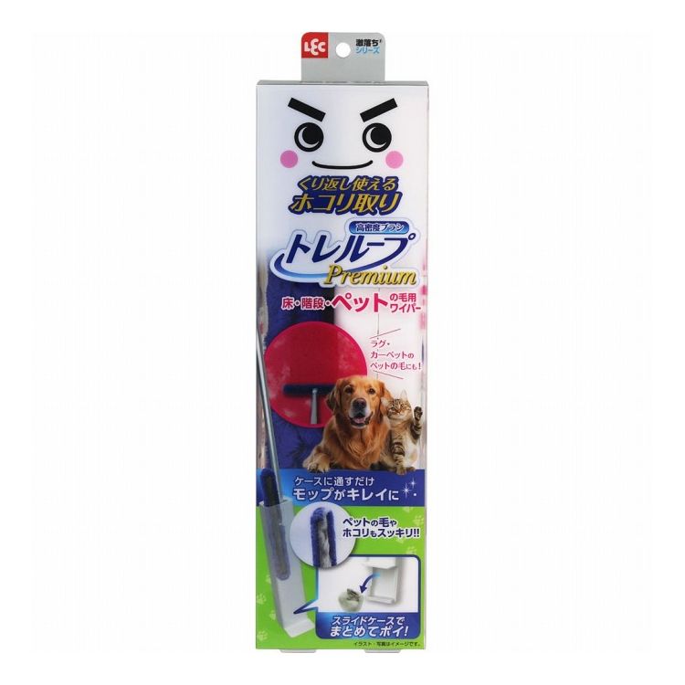 【商品詳細】くり返し使える高密度ブラシのホコリ取り！●ケースに通すだけでいつでもモップがキレイ！ケースに溜まったホコリはまとめてポイ！●くり返し使えるので経済的。モップ部分を取り換える必要はありません。●モップはケースに通すとキレイになり、...
