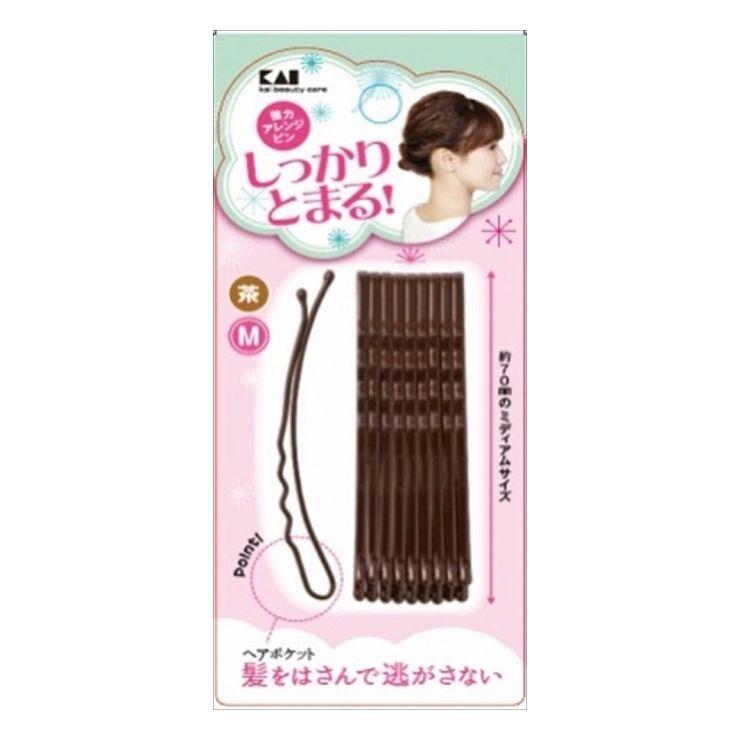 ※こちらの商品は単品（またはパック）商品が6個セットでの販売となります。↓単品商品情報↓ヘアポケットでしっかりと髪をホールドするので、不器用さんでも使いこなすことができる人気のヘアピンです。ねじり髪もしっかりキープ！思い通りのヘアアレンジを...