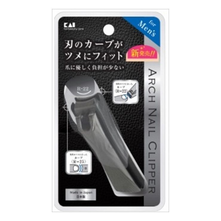 ※こちらの商品は単品（またはパック）商品が6個セットでの販売となります。↓単品商品情報↓男性のツメのR（半径）形状に合わせたツメにやさしいツメキリです。（女性の爪にもご使用できます）商品区分：雑品メーカー名：貝印製造国または加工国：日本内容...