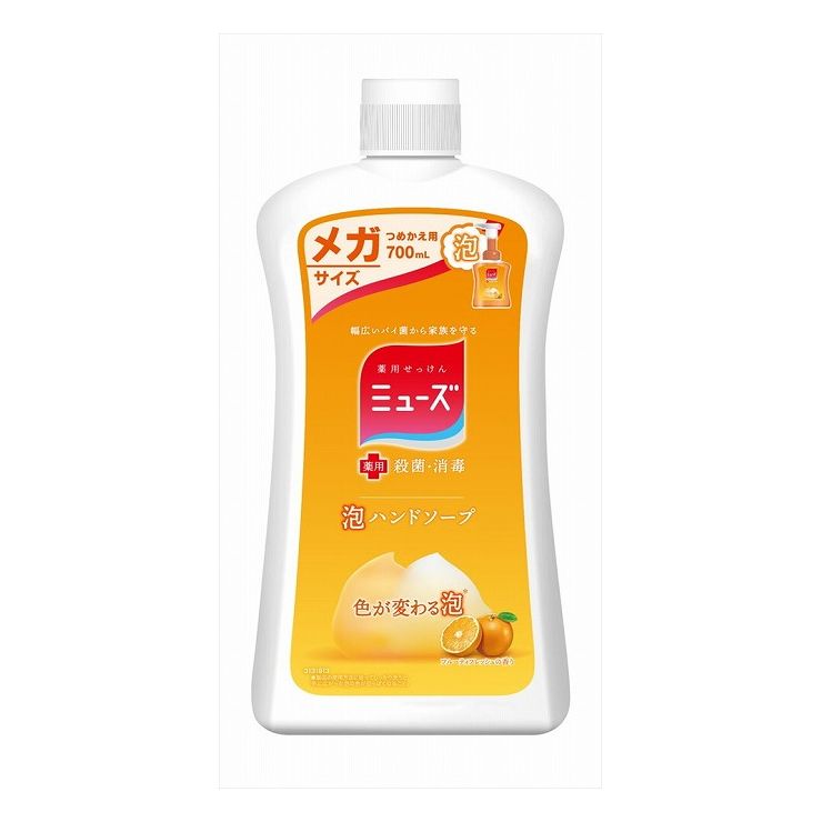 ※こちらの商品は単品（またはパック）商品が6個セットでの販売となります。↓単品商品情報↓泡ミューズフルーティーフレッシュ　メガサイズの詰替えが新登場！商品区分：医薬部外品メーカー名：レキットベンキーザージャパン製造国または加工国：中華人民共...