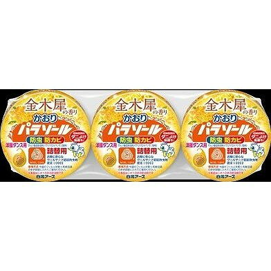 【商品説明】洋服ダンス用の防虫剤。金木犀の香り。パラジクロルベンゼンの効果で大切な衣類をしっかり守る。成分●バラジクロルベンゼン・●香料メーカー名白元アース内容量3個生産国・加工国日本商品区分日用雑貨品、他【配送について】こちらはメール便で...