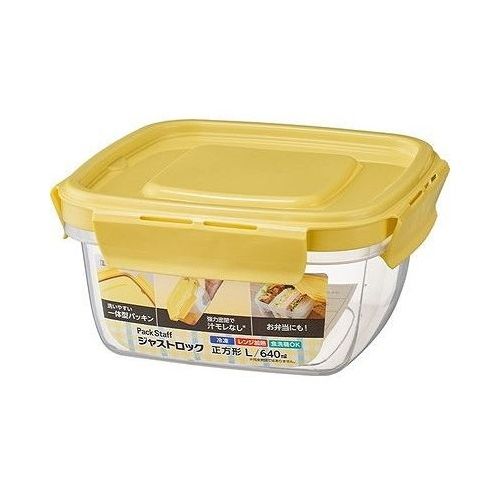 【商品詳細】食品の保存からお弁当など外出先の持ち出しまで幅広く使える、カラフルな4点ロック保存容器。JISプラスチック製食器類水漏れ試験適合で汁モレなし※。強力密閉なのに開け閉めしやすい。冷凍・レンジ加熱OK。フタとパッキンが一体型構造でお...