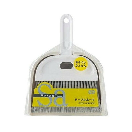【商品詳細】テーブルやお部屋のスミ、車の中など、狭いところも手軽に掃除できるホーキです使用後はホーキをチリトリにセットできるため、収納にも便利です成分:（ホーキ本体）ポリプロピレン（ホーキ毛）ポリプロピレン（チリトリ）ポリプロピレンメーカー...