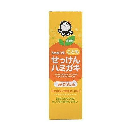 【商品詳細】【合成界面活性剤・フッ素・マイクロプラスチックビーズ・防腐剤・着色料　不使用】発泡剤に無添加石けん※を使用しています。お口にやさしく、歯磨きした後の味覚が変化しません。ほどよい泡立ちなのでブラッシングしやすく、大人の仕上げ磨きに...