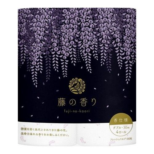 【商品説明】パッケージデザインはライトアップされた藤の花を正面上部から大きく配置し、店頭棚に並べたときに藤棚となるようにデザイン。白檀の香りと同じ「線香」の香りをベースに藤の花の香りをブレンドした深みのある香り。舞い散る藤の花を楽しめるよう...