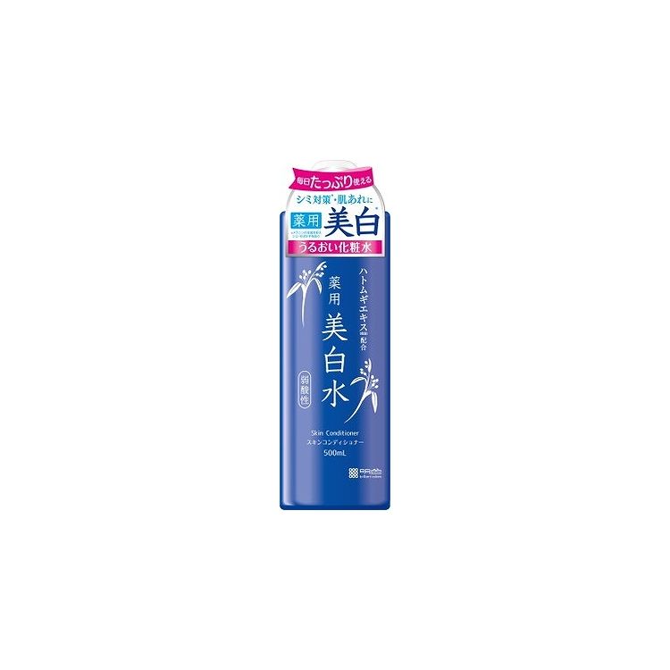 【商品説明】たっぷり使える薬用美白化粧水。美白有効成分プラセンタエキスとハトムギエキス配合で、美白しながらキメの整った透き通るようなお肌へと導きます。500mLという大容量なので、お顔はもちろんのこと、からだにもバシャバシャと使えます。お肌...