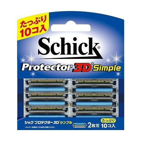 【商品詳細】プロテクターシリーズの2枚刃がシンプルな3D機能にフォーカスした替刃になってリニューアル。入り数も8コから10コ入に増やし、お得になりました。メーカー名:シック・ジャパン生産国・加工国:ドイツ内容量:10個【配送について】こちら...