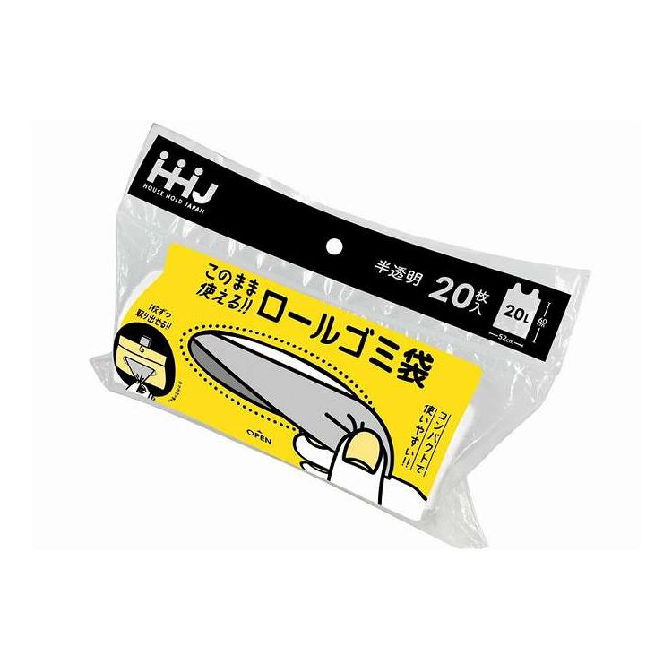 【商品詳細】1枚ずつ取れる便利な代物！メタロセン配合で破れにくい！成分:ポリエチレン商品区分:日用雑貨品、他メーカー名:ハウスホールドジャパン生産国・加工国:タイ内容量:20枚【代引きについて】こちらの商品は、代引きでの出荷は受け付けており...