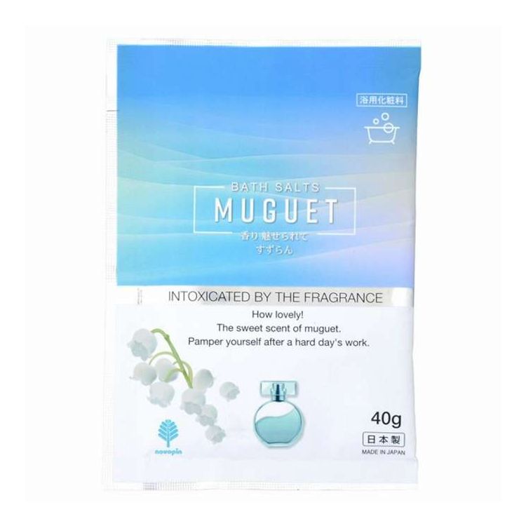 【商品詳細】今日一日頑張った自分のご褒美に。すずらんの香り。成分:硫酸Na、炭酸水素Na、香料、グリシン、シリカ、水、BG、エタノール、ユキノシタエキス、ボタンエキス、クズ根エキス、ヒアルロン酸Na、カミツレ花エキス、フェノキシエタノール、...