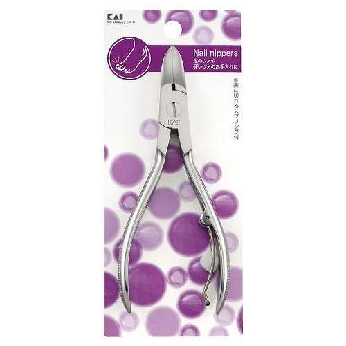 【商品説明】足のツメや、硬いツメに最適。硬いツメもバネがきいてラクに切れるスプリング付きです。【商品詳細】商品区分：日用雑貨品内容量：1本製造国：中華人民共和国本体重量(g)：80成分メーカー名：貝印（株）使用方法注意事項※予告なくパッケー...