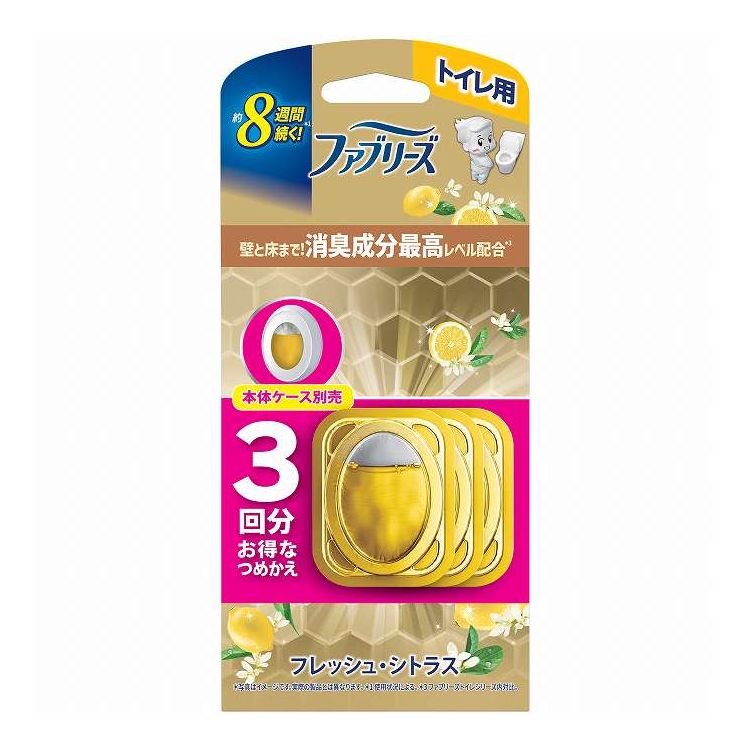 【商品詳細】壁と床まで！消臭成分最高レベル配合メーカー名:P&Gジャパン生産国・加工国:中華人民共和国内容量:1個【代引きについて】こちらの商品は、代引きでの出荷は受け付けておりません。【送料について】北海道、沖縄、離島は送料を頂きます。