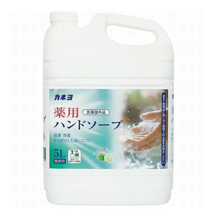 ※単品の場合の商品情報になります。予めご了承ください。 【商品詳細】 殺菌・消毒タイプの薬用ハンドソープ。大容量なので職場やご家庭のあらゆる場所で使えます。泡ポンプ・液体ポンプ兼用。廃棄に便利なつぶせる容器です。爽やかなシトラスの香り。お得...