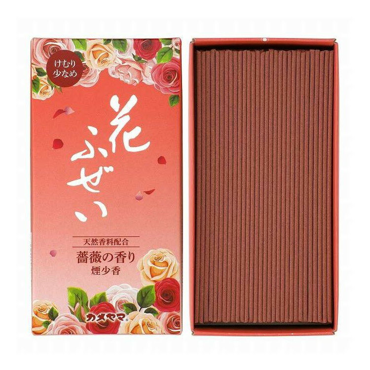 ※単品の場合の商品情報になります。予めご了承ください。 【商品詳細】 数種のローズの香りをブレンドしやわらかで優美な好調に仕上げました朝露をまとったバラのような清らかな香りです。燃焼時間：約25分 メーカー名:カメヤマ 生産国・加工国:マレ...