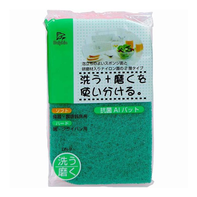 こちらは4975810181835単品が1個セットの商品ページです。以下、単品説明文【単品商品説明】泡立ち・水切れのよいスポンジに耐久性に優れた研磨剤入りナイロン不織布を貼り合わせたクリーナーです。【製造者】株式会社アイセン（PB）【生産国...