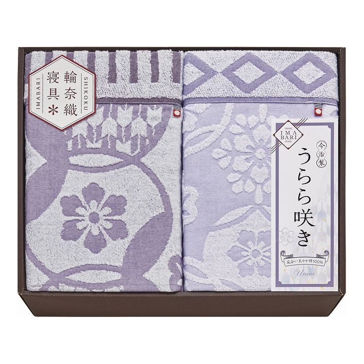 さらりと爽やかな、飾らない肌触り。「うらら咲き」は、今治で昔から使われ続けている「低速織機」で織り上げています。織り上げに時間はかかりますが、下糸を緩やかな張力（テンション）ではるため、風合いはやわらかく仕上がるのです。タオルの産地として長...