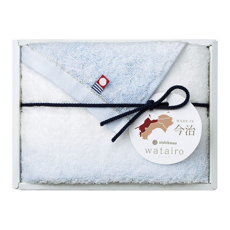 わたいろ nishikawa今治タオル フェイスタオル ブルー TT88100030B【商品説明】綿100% 原産国日本 【代引きについて】こちらの商品は、代引きでの出荷は受け付けておりません。【送料について】北海道、沖縄、離島は送料を頂きます。