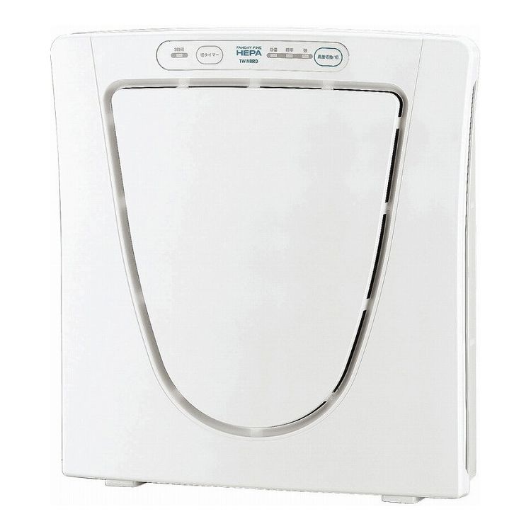 ツインバード 空気清浄機ファンディファイン ヘパ AC-4238W【商品説明】HEPAフィルター採用＆余裕の12畳対応。 0．3ミクロンの粒子を99．97％キャッチ。 タバコの臭いやペットなどに便利な脱臭フィルター。 静音・標準・強の3段切...