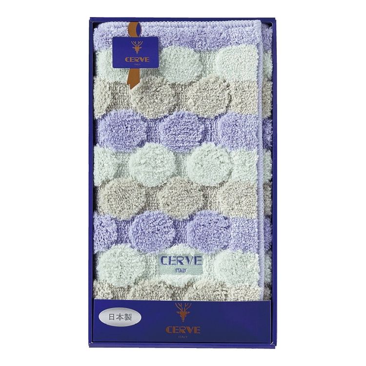 チェルベ ドット バスマット ブルー 090921BL【商品説明】ふんわりふわふわ　やさしい繊維　サッと吸水　サラッと乾燥　1秒吸水　　裏面：すべりにくい加工 ポリエステル100％ 原産国日本 【代引きについて】こちらの商品は、代引きでの出...