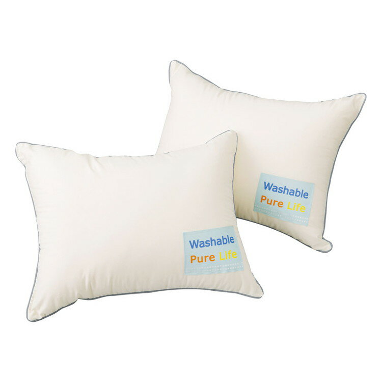 中わたのかさ高性と弾力感のある中空ポリエステルを使用。そのわたを生かすため気密性のある生地でふんわりと包みました。使い心地の良さだけでなく、水分の発散性も良いので丸洗いができて清潔。綿ぼこりが少なく、アレルギー体質の方にも好評です。側:ポリ...