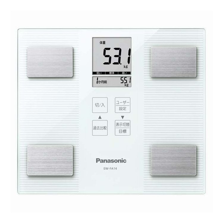 減量目標設定で、ダイエットをサポート!乗るだけで電源が自動ON!いつでもかんたん測定!ダイエットをサポート過去比較・2画面表示簡単測定、のるだけID★単4乾電池4本使用（別売）【セット内容】-サイズ：25×22×2.6cm重量/容量：1.4...