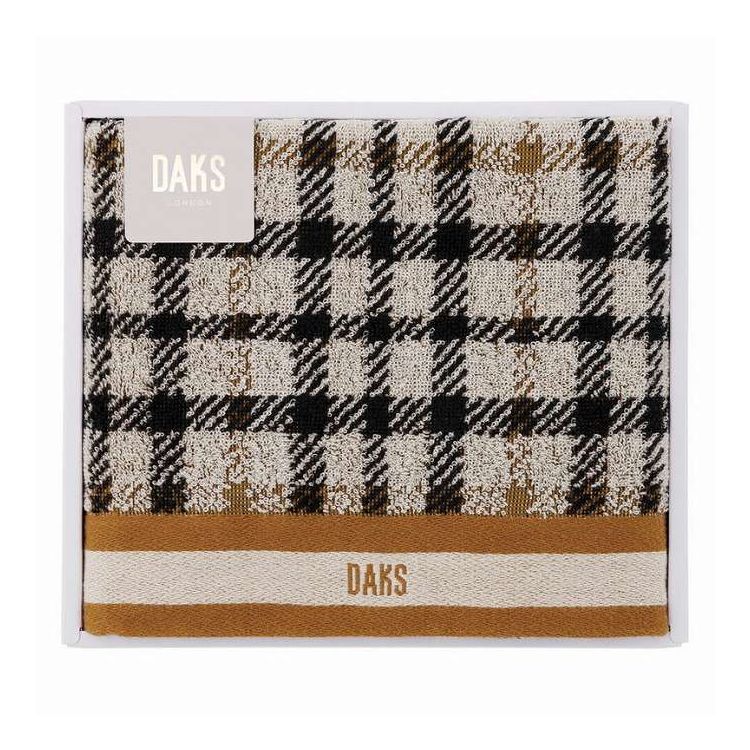 1894年の創業当時から「クオリティファースト」を基本理念にものづくりを続け、信頼の証として英国王室御用達ブランドで在り続けているDAKS。【セット内容】-サイズ：60×110cm重量/容量：-箱サイズ：23×26×6cm材質：綿100%【...