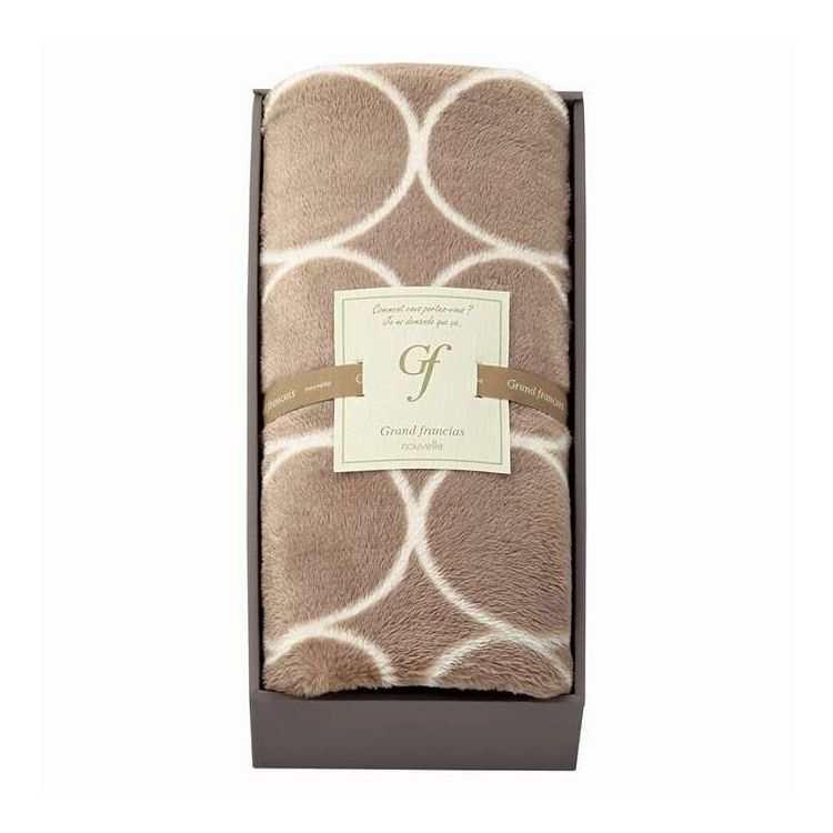 シンプルでスタイリッシュなデザインのひざ掛けです。落ち着いた色合いとシンプルなデザインで、シチュエーションを選ばずお使いになれる、軽くて暖かいひざ掛けです。【セット内容】-サイズ：70×100cm重量/容量：-箱サイズ：35.5×18.5×...