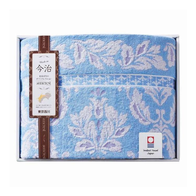 日本の確かなわざと素材が織りなす、愛媛県今治産のタオルケットです。タオルの産地として有名な〔今治〕で丁寧に織り上げた今治タオルケットです。綿本来のやわらかな風合いを大切に、やさしい肌触りで、気持ちよくお使いいただけます。日本製今治マーク（第...