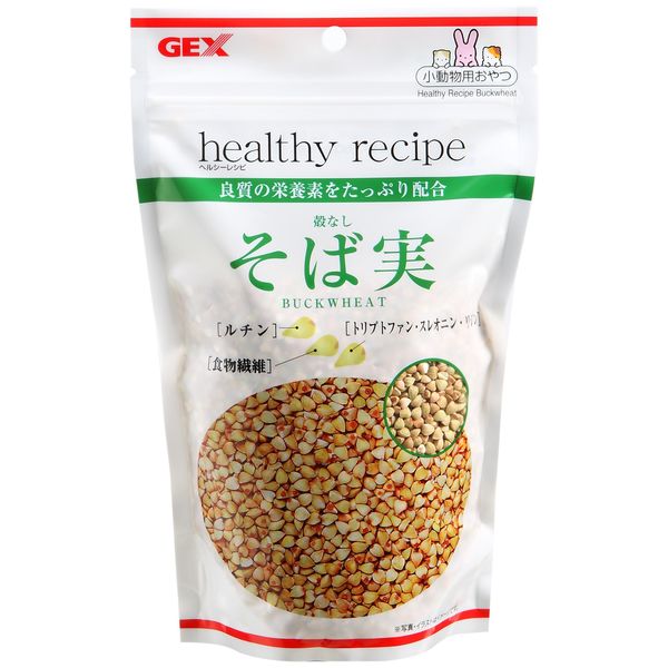 【商品詳細】脂質の蓄積を防ぐトリプトファン、スレニオン、リジン含有。【分類】小動物用品【原材料】そば実【保証成分】粗たんぱく質:13.9％以上粗脂肪:2.5％以上粗繊維:1.1％以下粗灰分:1.8％以下水分:14.5％以下【エネルギー】36...