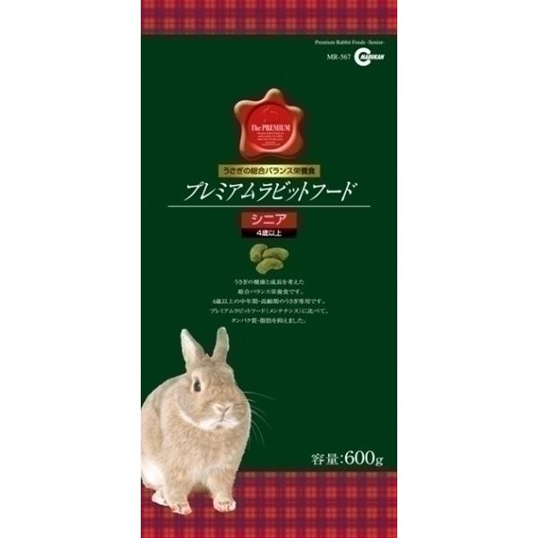 【商品詳細】高繊維・低カルシウムのチモシーを主原料にアルファルファをバランスよく配合しています。本製品「プレミアムラビットフード(シニア)」は4歳以上の中年期・高齢期のうさぎ用の総合栄養食品です。【分類】小動物フード 小動物用フードの主食【...