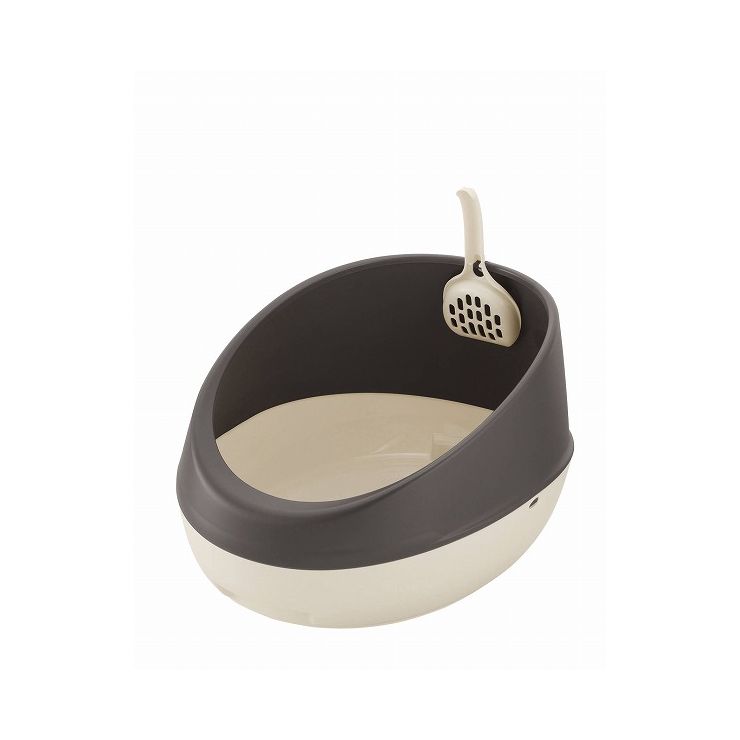 商品説明商品名ラプレ ネコトイレ ハーフカバー ダークグレーインテリアに調和するおしゃれなデザインメーカー名リッチェル商品詳細インテリアに馴染むカラーで猫と過ごすおしゃれ空間を演出。猫砂が飛び散りにくいハーフカバータイプ。プラスチック製なの...