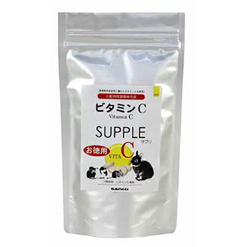 【商品詳細】長期保存安定性に優れたビタミンCを使用しておりますので、より安定したビタミンCを確実に摂取出来ます。モルモットやデグーだけでなく、うさぎやチンチラなども、ビタミンCを摂取する事により、健康維持に役立ちます。【原材料】穀類(澱粉・...