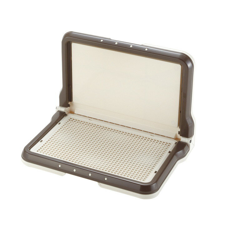 【商品詳細】・背面が高いので、尿の飛び散りを防止します。・シーツのかみちぎりや引っかきなどのいたずらを防ぎます。・プラスチック製なので、水洗いできてお手入れ簡単です。・滑り止め付きなので、ズレにくく床をキズつけません。(耐熱温度：本体・枠・...