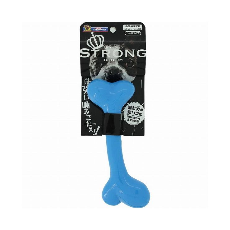 商品説明商品名STRONG BONE M噛む力が強い子や軟らかいおもちゃはすぐに潰してしまう子に、噛んでも噛んでも弾き返される超弾力性玩具。メーカー名ドギーマン商品詳細歯が立たないほど、強い弾力！噛む力が強いコ硬いおもちゃを噛むことが大好き...