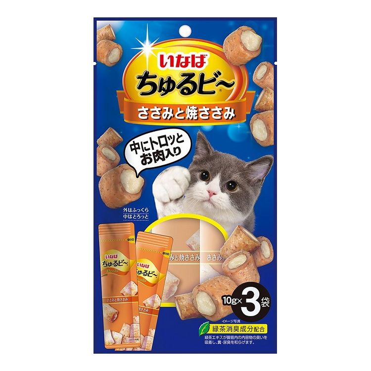 【商品説明】1粒で2つの美味しさ！・ひと粒で2つの味が楽しめる新しいおやつ。・外はふっくら、中はトロッと2つの食感が楽しめます。・保存料不使用・緑茶消臭成分配合で、腸管内の内容物の臭いを吸着し、糞尿臭を和らげます。●原材料(成分)鶏肉(ささ...