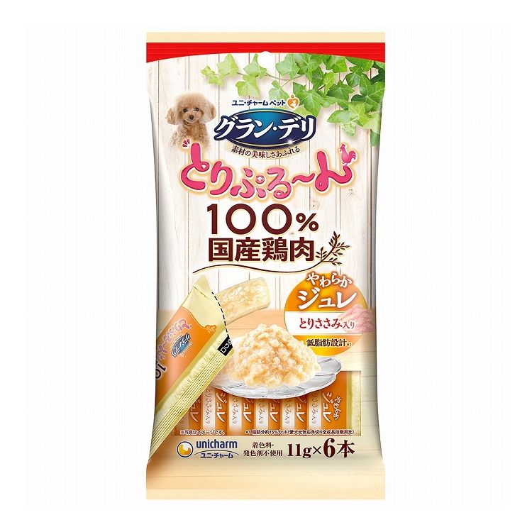 【商品説明】素材の美味しさあふれるおやつ♪・100％国産鶏肉を使用しました。・原産国は日本・着色料・発色剤不使用・やわらかジュレタイプ・コミュニケーションに挑戦♪・食べ悩み対策にも！・ひんやりおやつでも！お薬上手になれるかも！？●原材料(成...