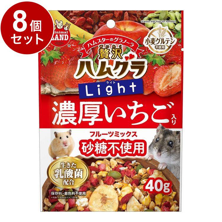 【商品説明】・砂糖・小麦グルテン不使用でライトなおいしさに仕上げたハムスター用グラノーラです。・果物と穀物を贅沢にミックスしたおやつです。・食物繊維と乳酸菌がお腹の働きをサポートします。・穀物発酵エキスが腸内の善玉菌を増やし、便臭を軽減しま...